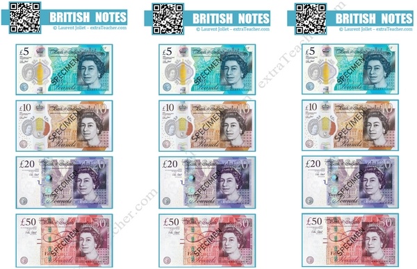 British notes specimen Sheet | EXTRATEACHER–
