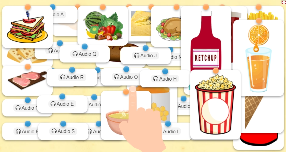 Food vocabulary game #1 | EXTRATEACHER–